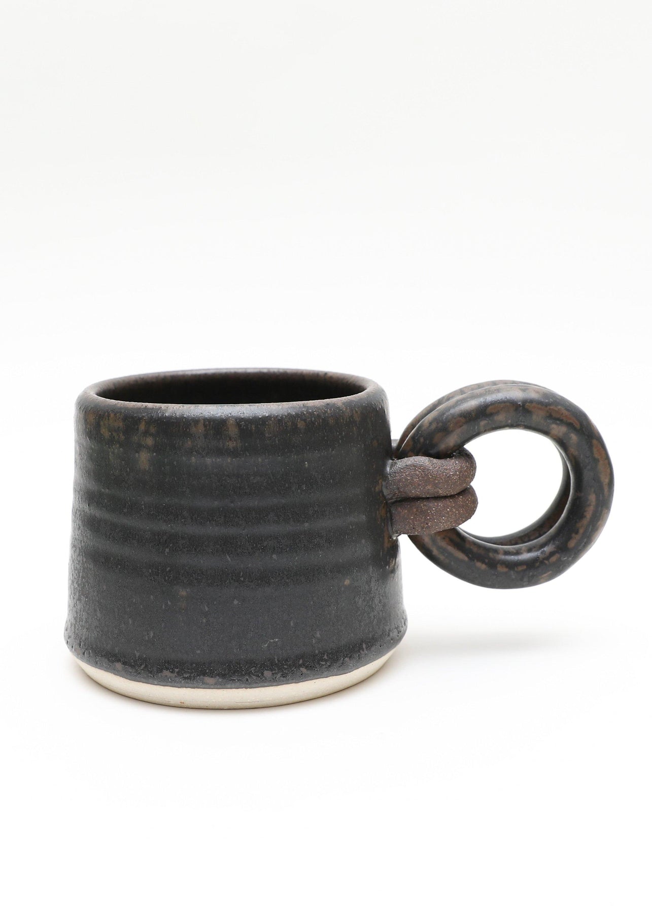 Loop Handle Mug - Black Ash by Jan Schacter | Gravel & Gold